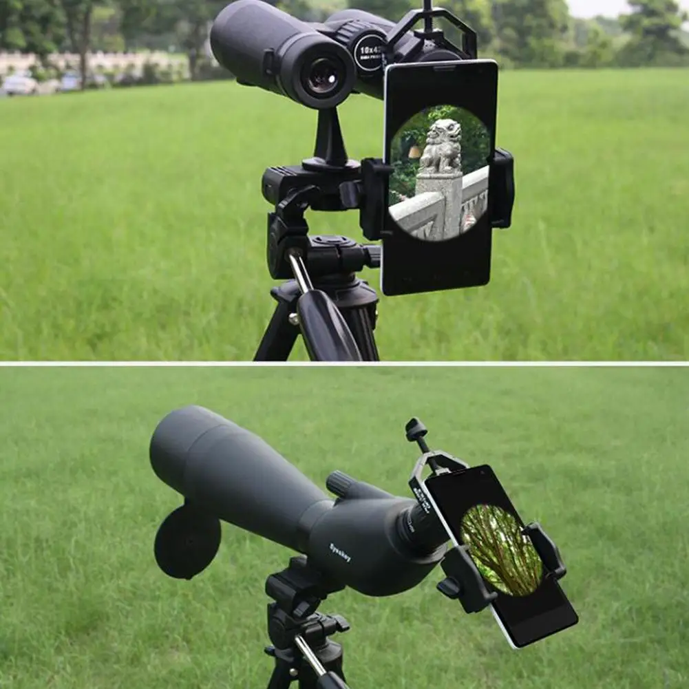 Cell-Phone-Adapter-Mount-Telescope-Phone-Clip-For-Binocular-Monocular ...