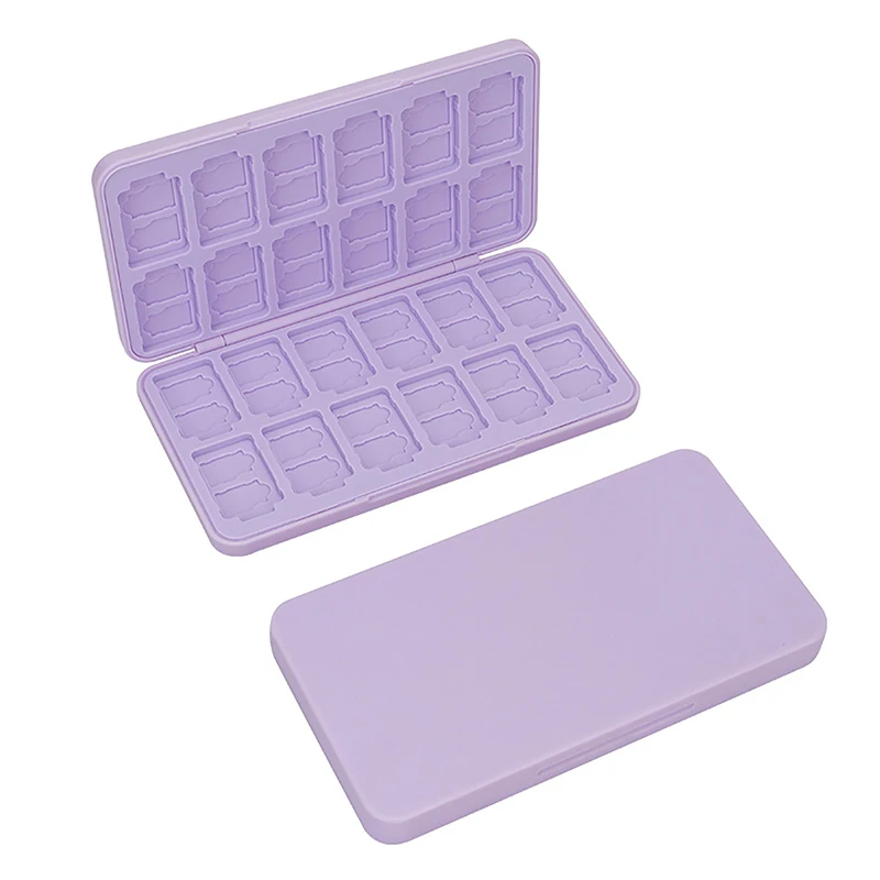 Magnetic-Hard-Shell-Silicone-Lining-Box-Switch-24-Game-Card-Storage ...