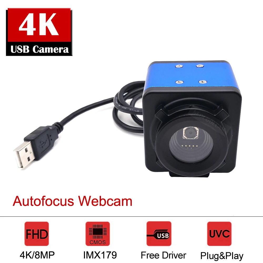 Cam-ra-Autofocus-Web-USB-Full-HD-4K-8MP-Capteur-IMX179-Grand-Angle-Sans ...