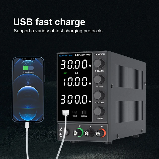 WANPTEK Switching DC Power Supply NPS605W 0-60V 0-5A, 41% OFF