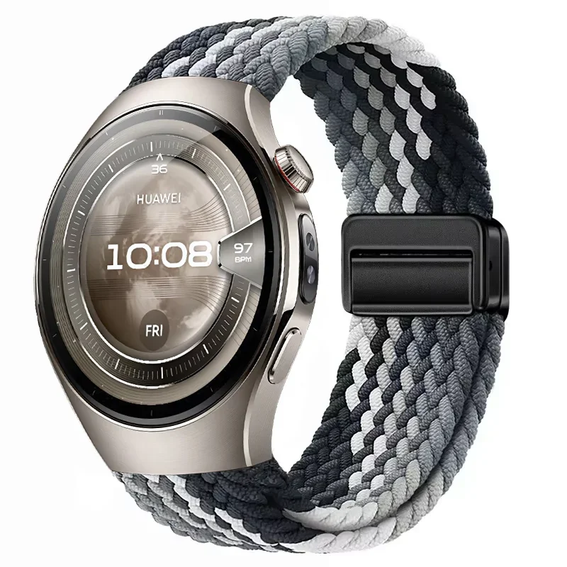 Нейлоновый ремешок для Huawei Watch 5 4 GT5-4-3 Samsung Watch 7 6 5 4 ...