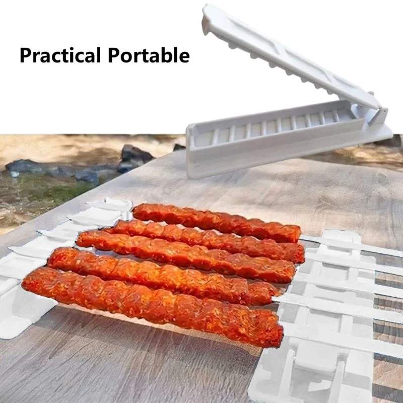 Portable-Outdoor-Press-Barbecue-Meat-Device-Tools-Wear-Quick-Easy ...