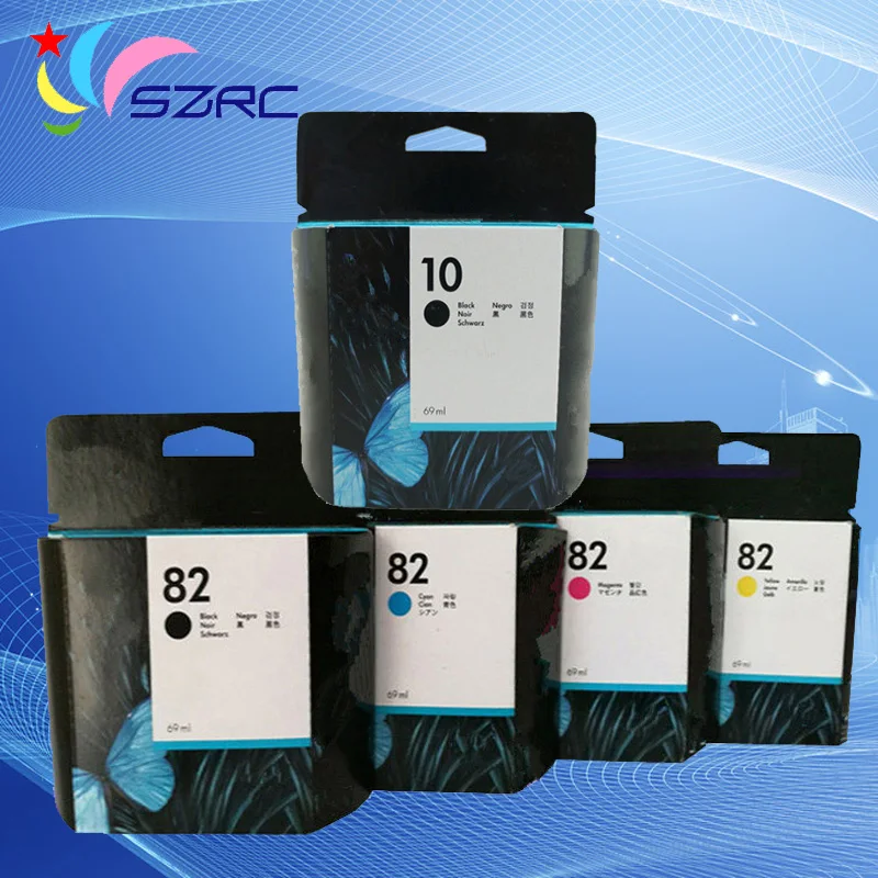 New-Original-82-10-C4844A-CH565A-C4911A-C4912A-C4913A-Ink-Cartridge-For ...