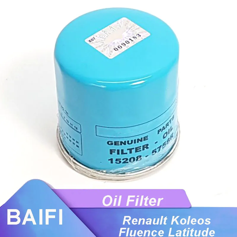 BAIFI-Brand-New-Genuine-Oil-Filter-152085758R-For-Renault-Koleos ...