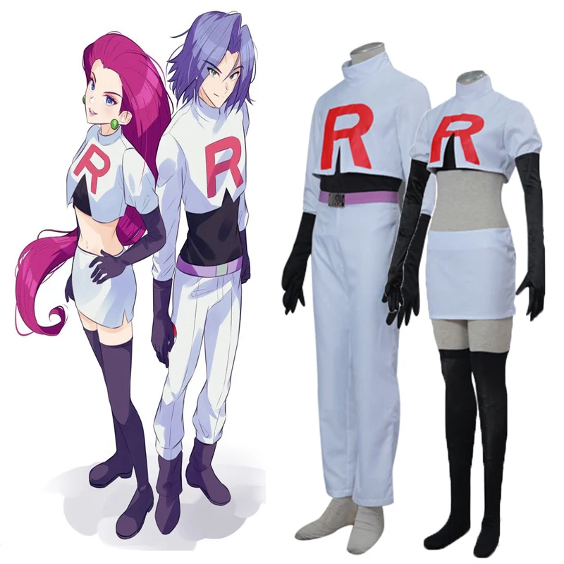 Team Rocket James Cosplay