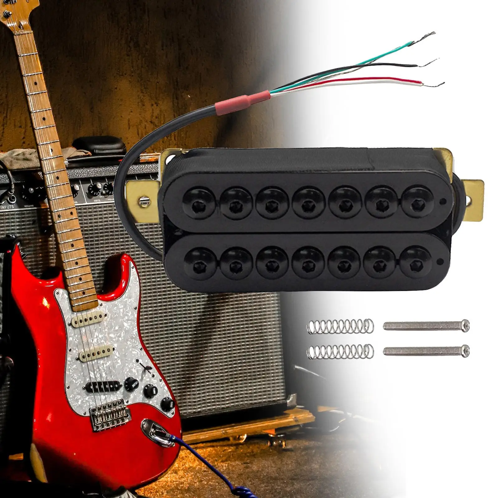 Electric Guitar Pickup Double Coil Humbucker for 7 Strings Electric ...