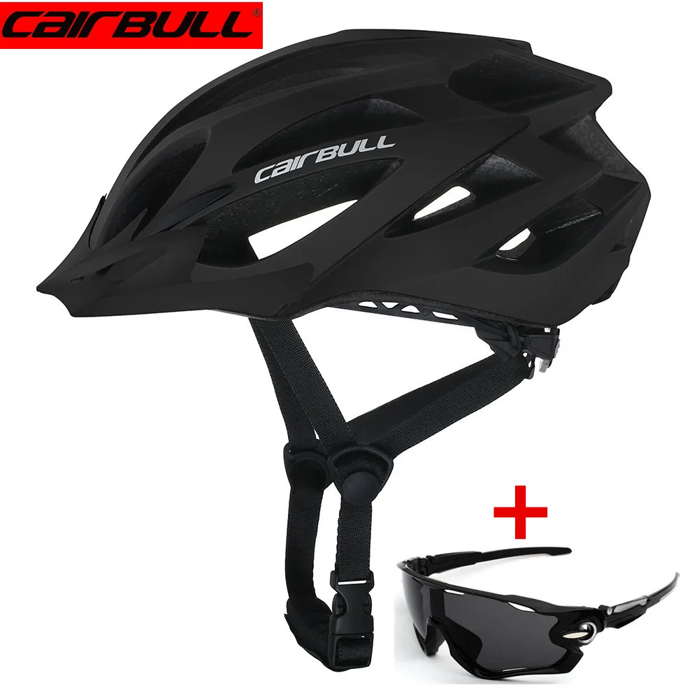 CAIRBULL Casque de vélo ultraléger moulé intégralement, casque de vélo VTT, chapeau de sécurité ...