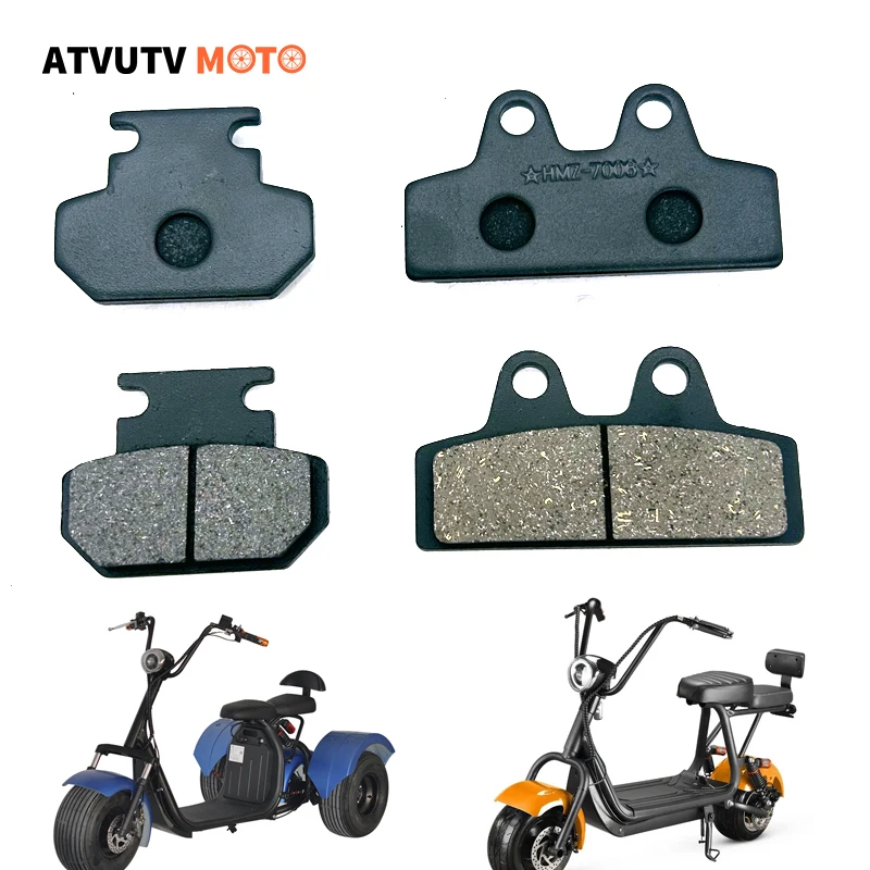 1pair-Motorcycle-Front-And-Rear-Brake-Pads-For-Citycoco-Electric ...