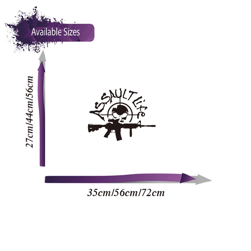 Assault Life Sticker Decal
