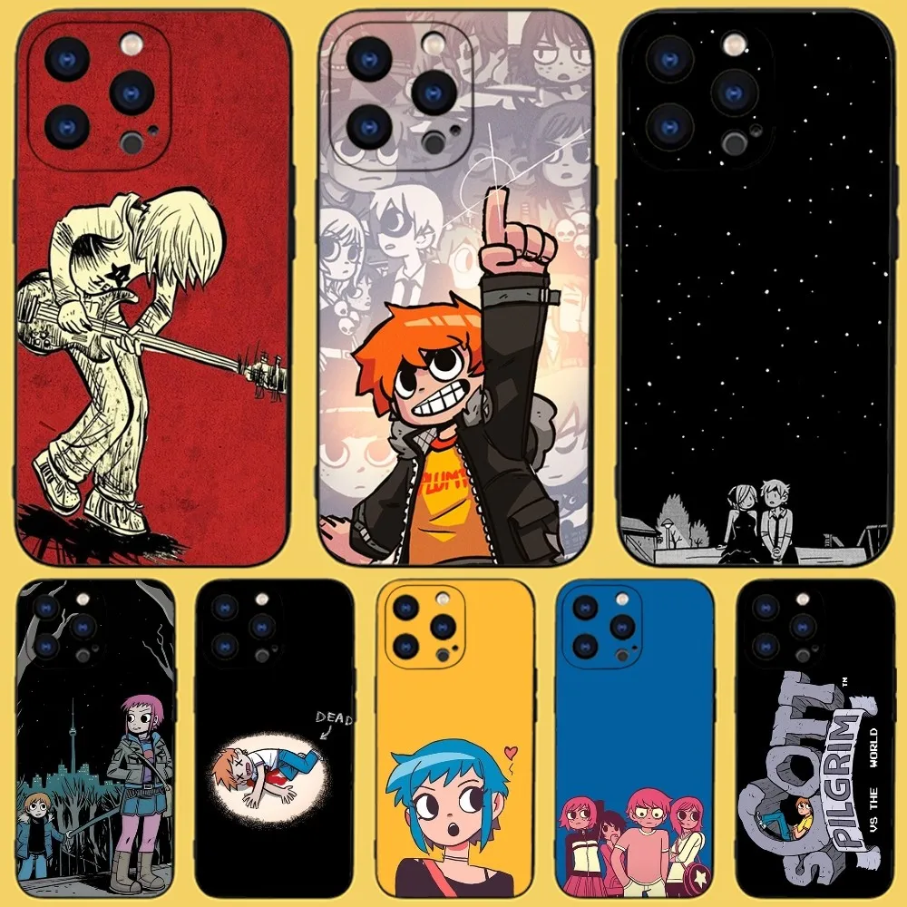 Cartoon-Scott-Pilgrim-Phone-Case-For-iPhone-15-14-13-12-11-Plus-Pro-Max ...