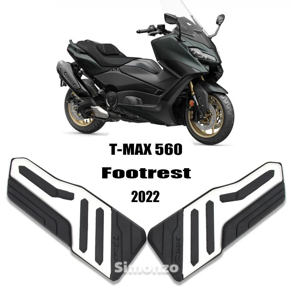 TMAX560-TMAX-560-Motorcycle-Foot-Pedal-Footrest-Pedal-Kits-Aluminum ...