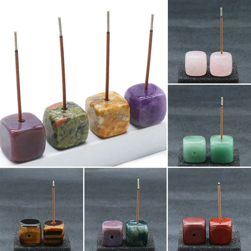1pc-Cube-Natural-Quartz-Stone-Incense-Stick-Holder-Censer-Crystal ...