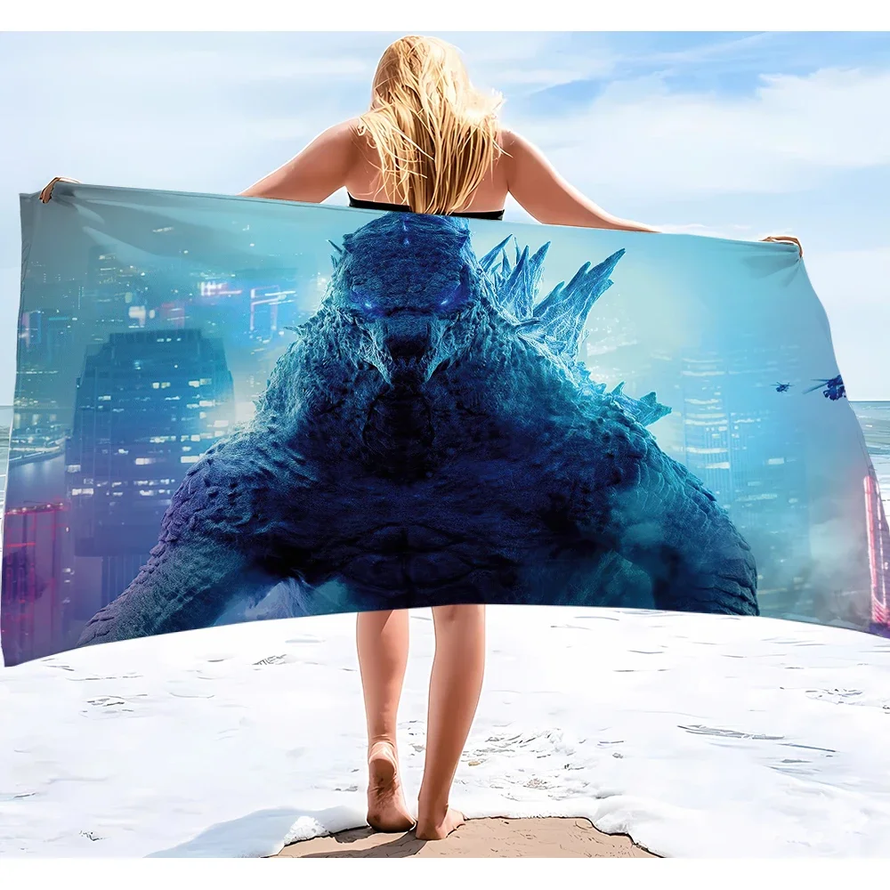 Godzilla-Kingkong-Bath-Towel-Increases-Water-Absorption-Bath-Towel ...
