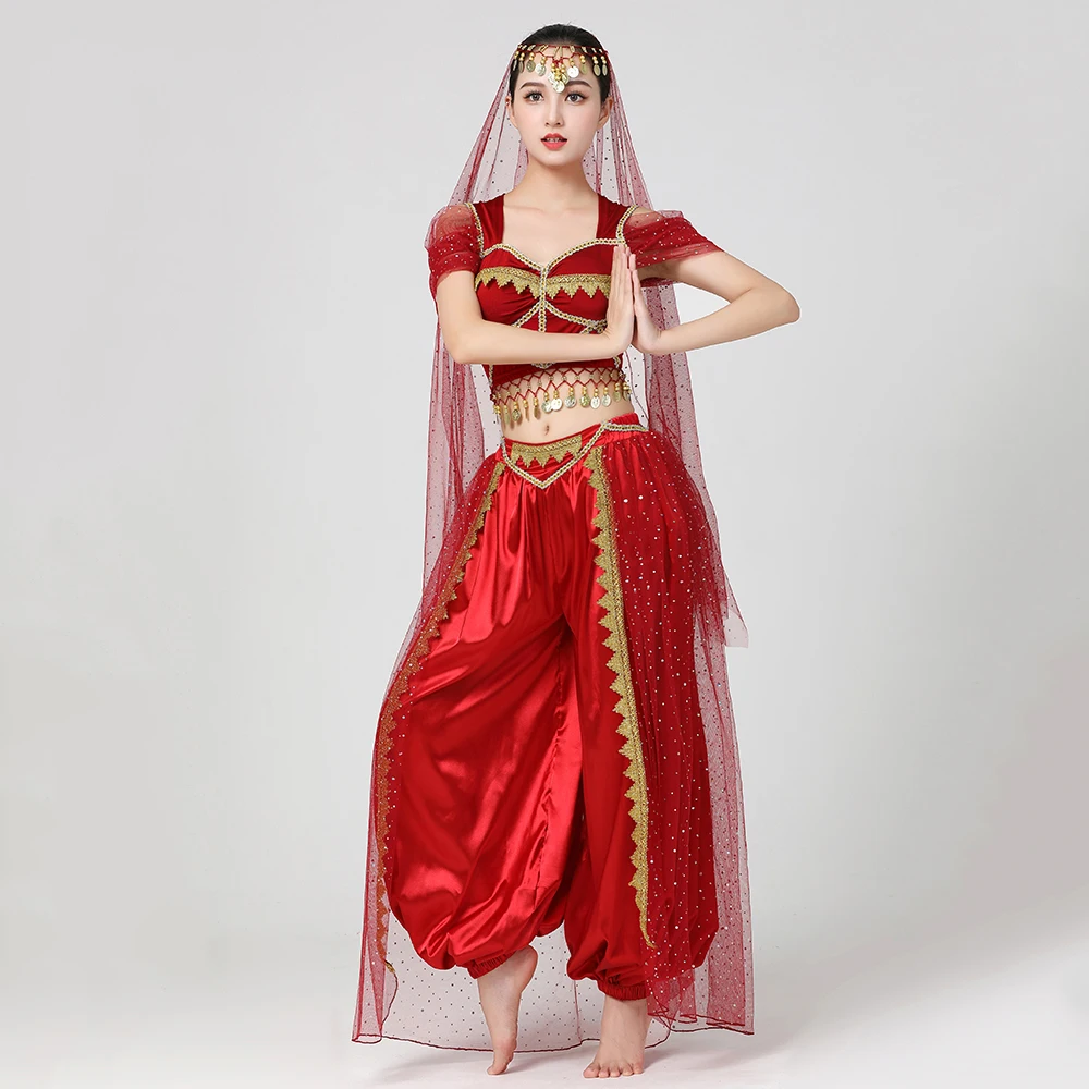 Red Arabian Princess Costume