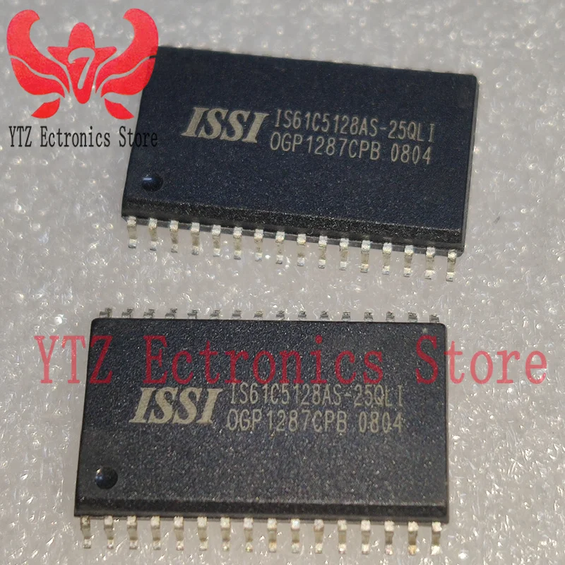 IS61C5128AS-25QLI-SRAM-Asynchronous-Memory-IC-4Mbit-Parallel-25-ns-32 ...