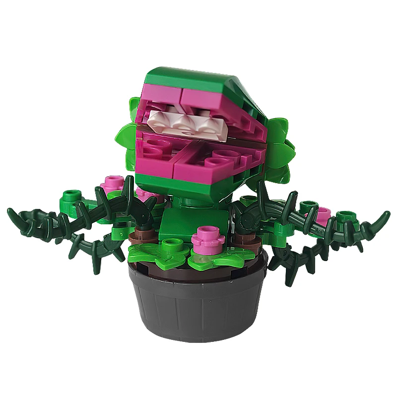 MOC-Potted-plants-Cannibal-Flowers-Building-Blocks-For-Movie-Audrey-II ...