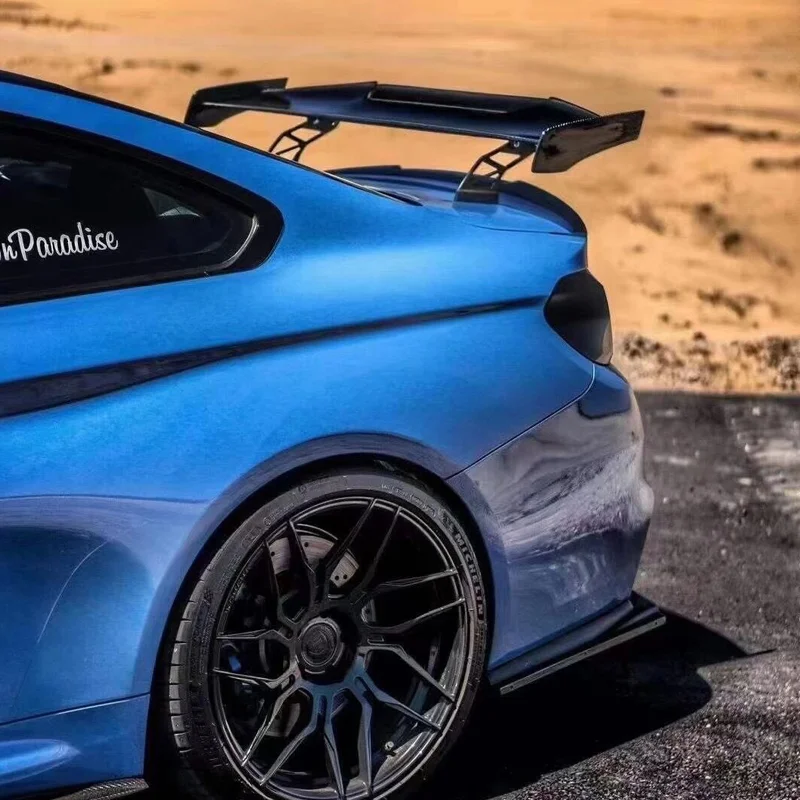 Car-Styling-Exterior-Carbon-Fiber-Modified-Rear-Spoiler-Tail-Trunk-Lip ...