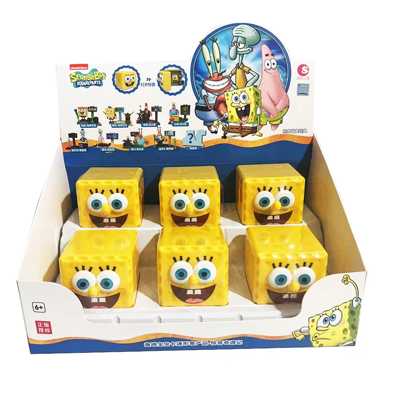 Bob-Esponja-SquarePants-Lucky-Surprise-Blind-Box-figura-personajes-de ...
