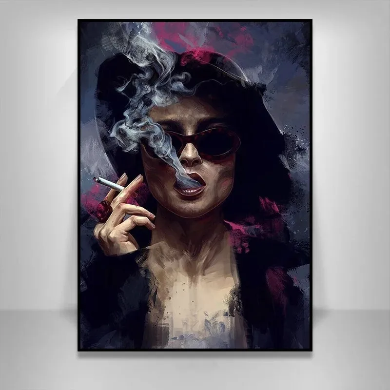 Marla Singer Smoking