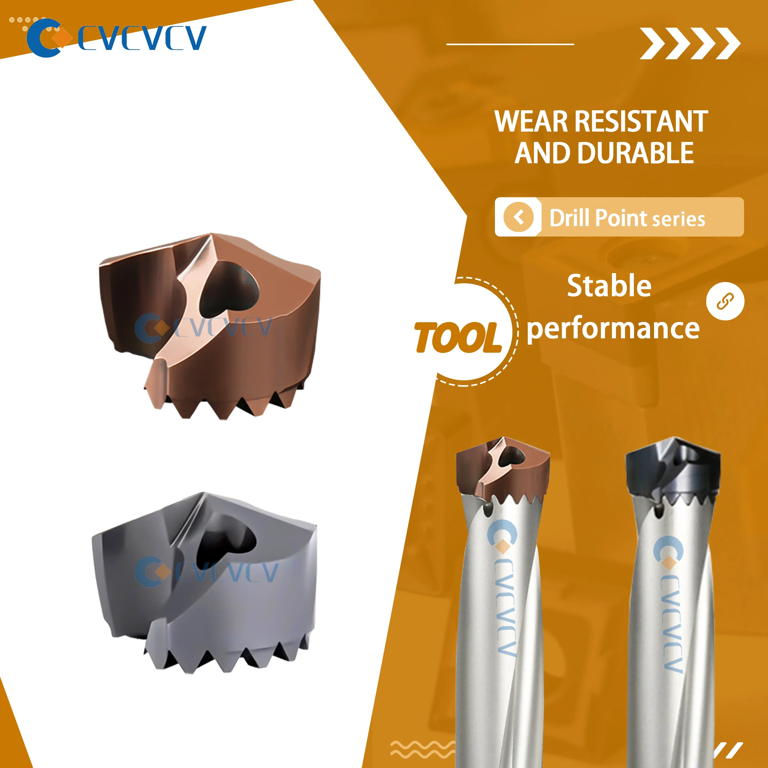 1PCS Crown Drill Blade Deep Hole Drill Extended Drill Bit Sword Tooth ...