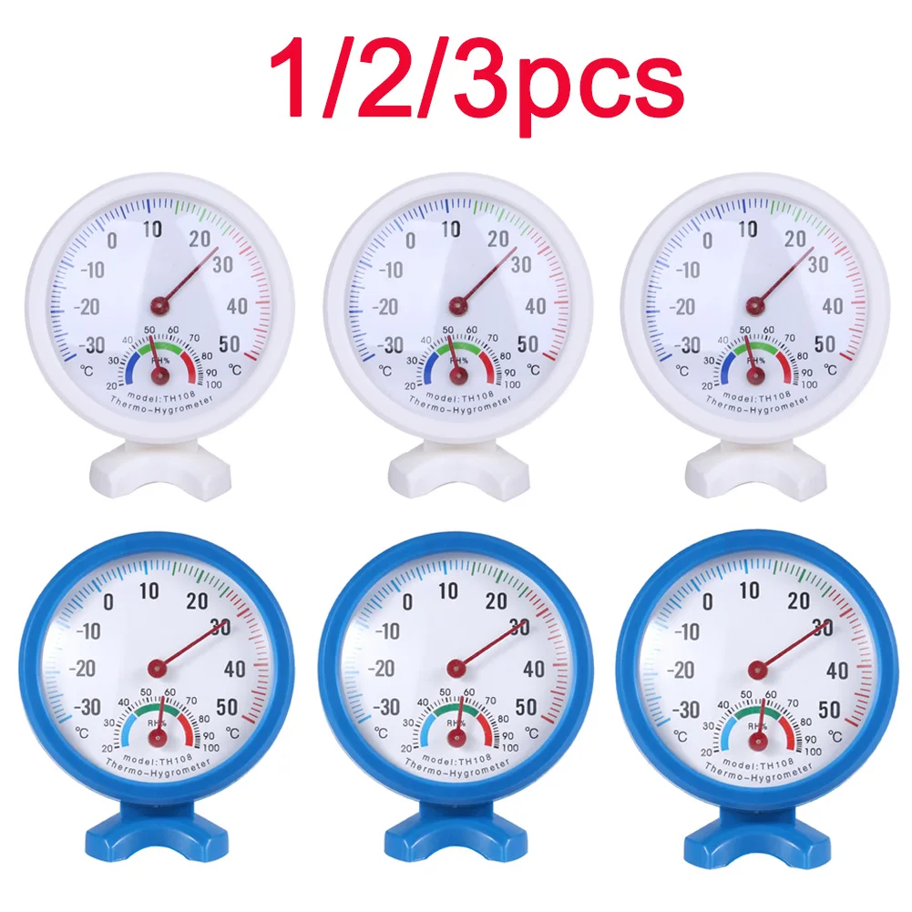 1-3pcs-Thermometer-Hygrometer-Bell-shaped-LCD-Digital-Scale-for-Home ...
