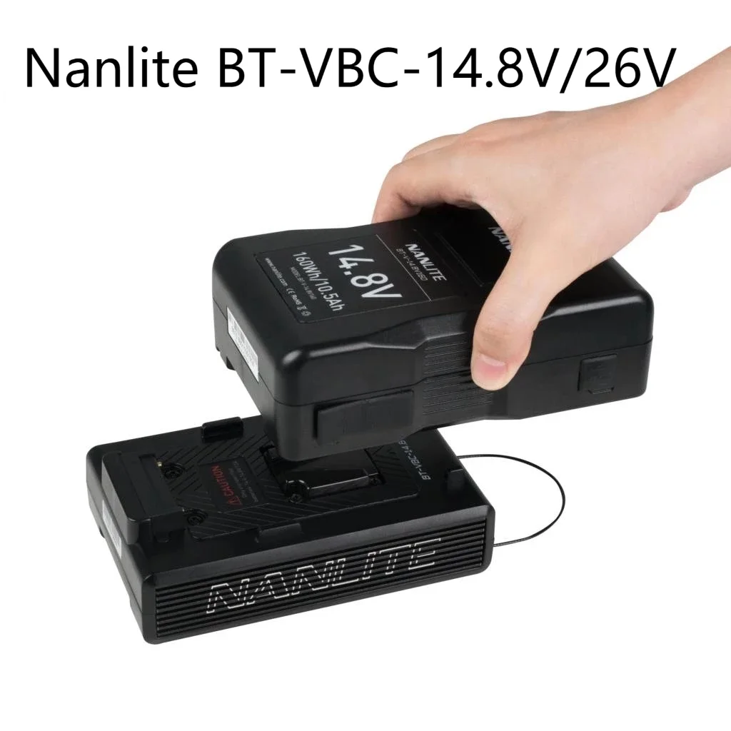 Nanguang Nanlite BT VBC 14.8V 26V V 마운트 배터리 어댑터 Forza 500 MixPanel 150/ ...