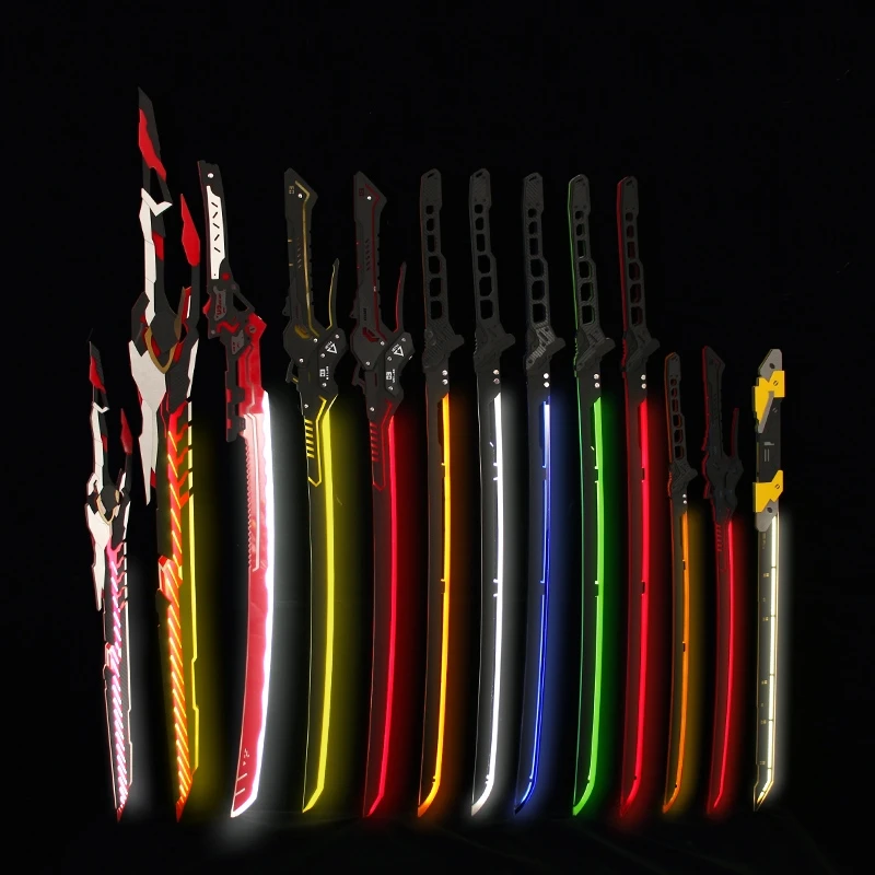 20-colors-80cm-Cyberpunk-Lightsaber-Thermal-Energy-Toy-Katana-Acrylic ...