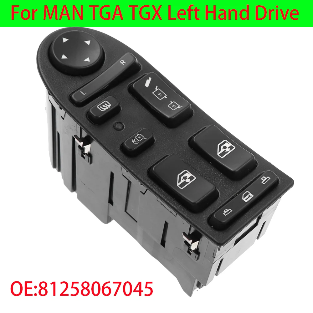 81258067045-Auto-Power-Window-Lifter-Control-Switch-For-MAN-TGA-TGX ...
