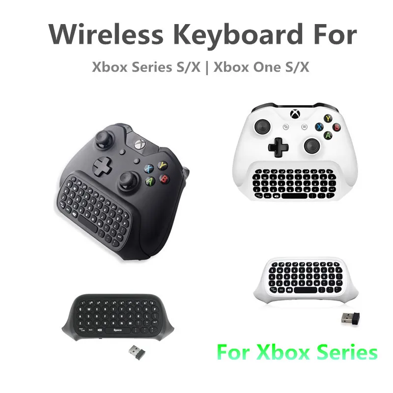 2-4G-Wireless-Keyboard-For-Xbox-Series-X-S-Controller-With-Receiver ...