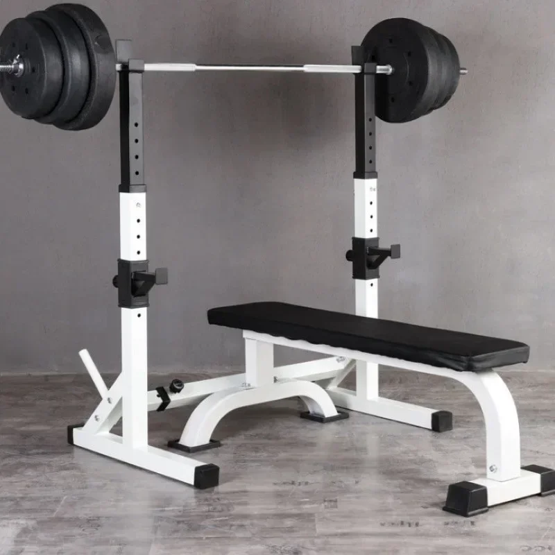 One-Piece-Barbell-Squat-Rack-Stand-Steel-Barbell-Stand-Weight-Lifting ...