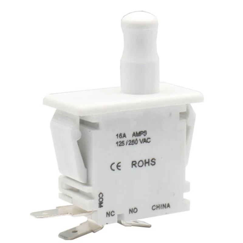 Cherry Push button normally closed selflocking momentary dryer door ...