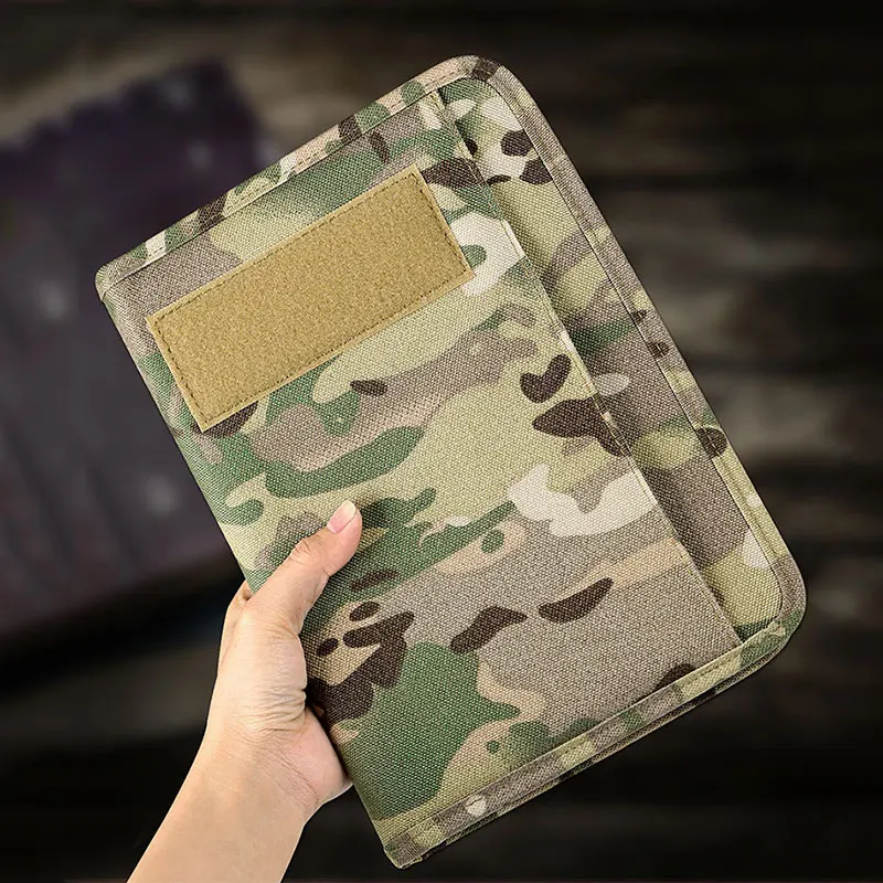 Tactical-Notebook-Outdoor-Padfolio-Ring-Binder-with-80-Sheets-Loose ...
