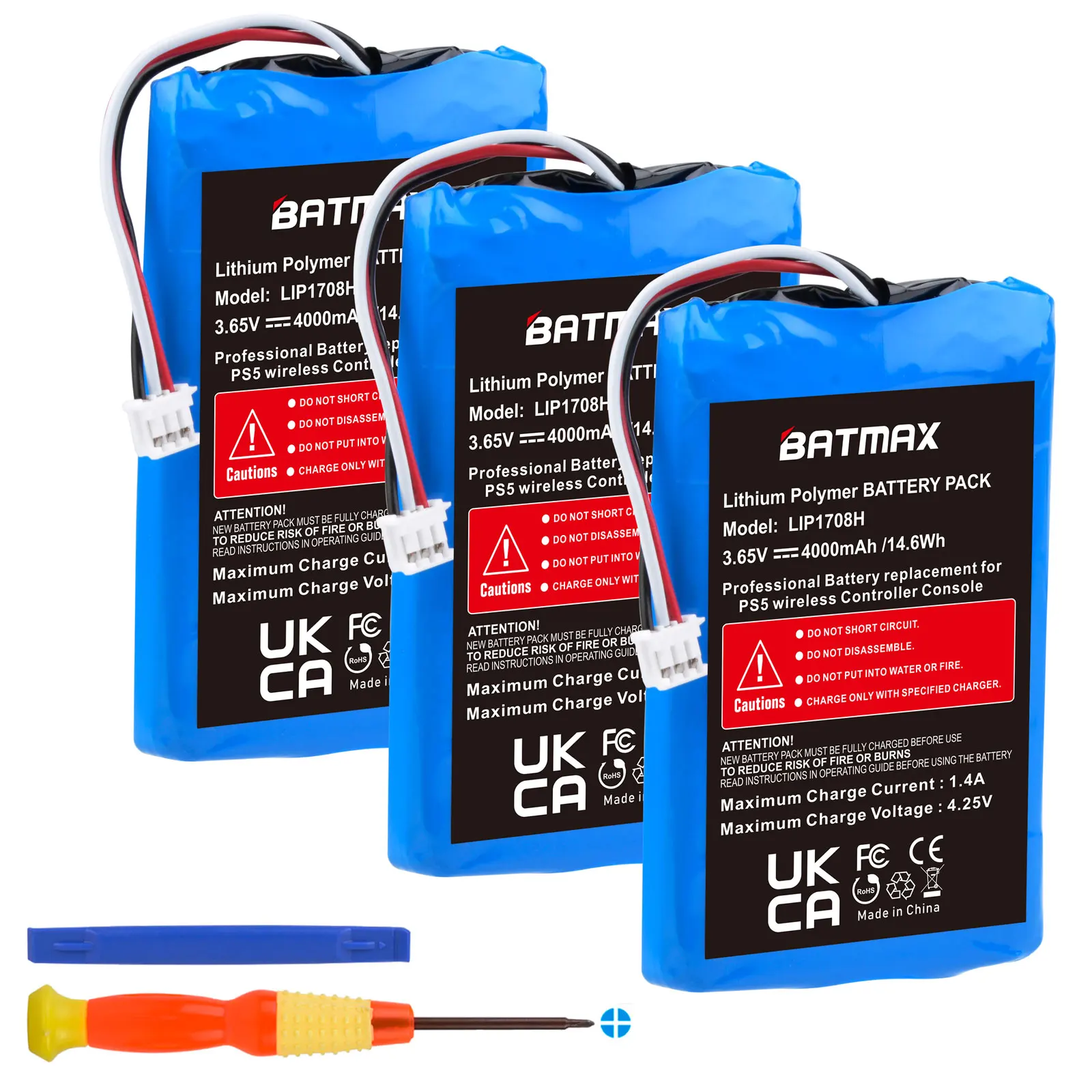 Rechargeable Battery Pack For Sony Playstation PS 5 PS5 Remote Control ...