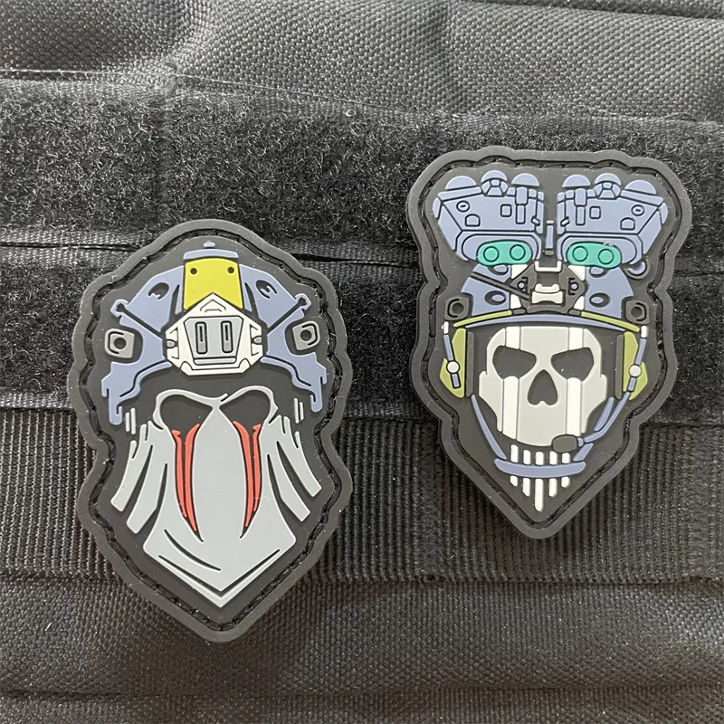 Call-of-Duty-Ghost-Mask-Pvc-Patches-for-Backpack-Morale-Badges-Military ...
