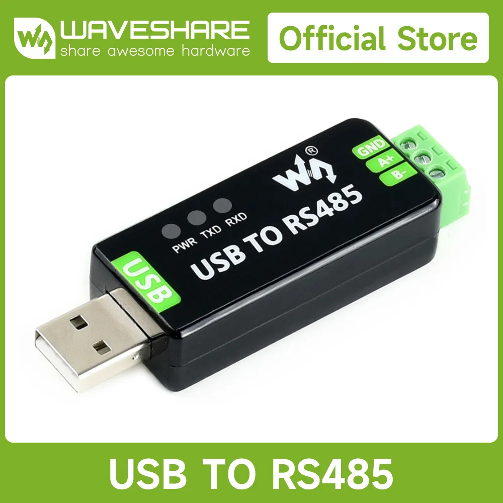 Waveshare-Industrial-USB-To-RS485-Converter-USB-TO-RS485-Bidirectional ...