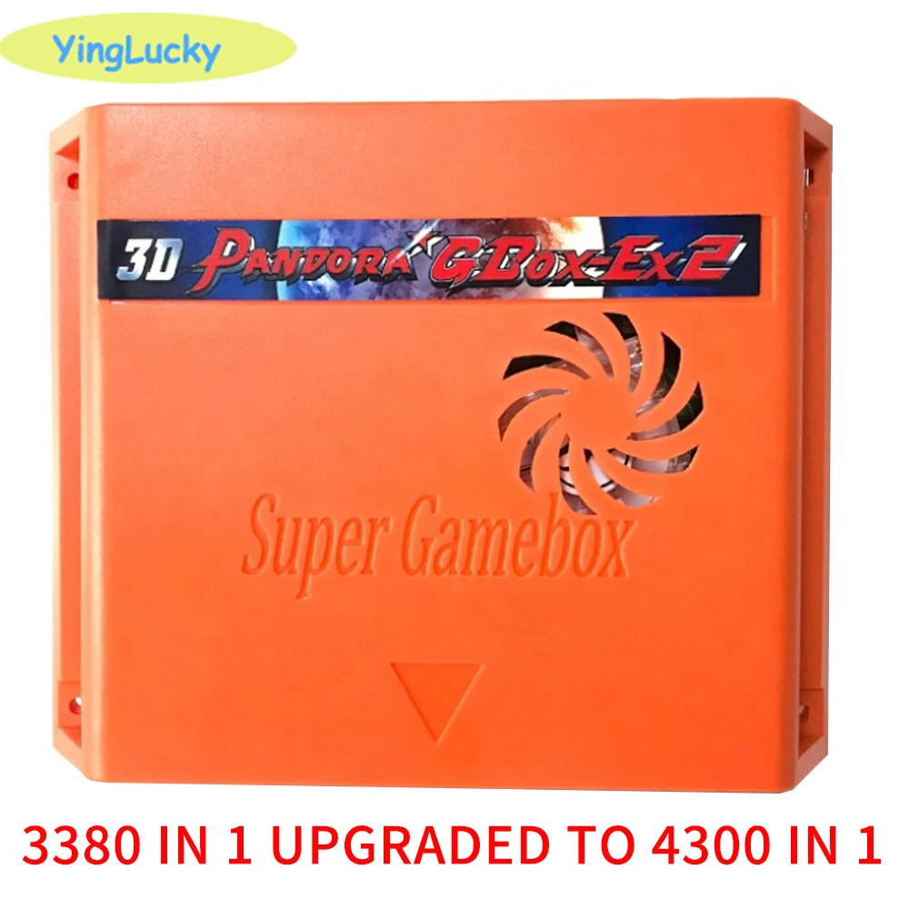 Arcade-game-board-3D-GBOX-EX2-jamma-28p-Arcade-Board-Support-4-players ...