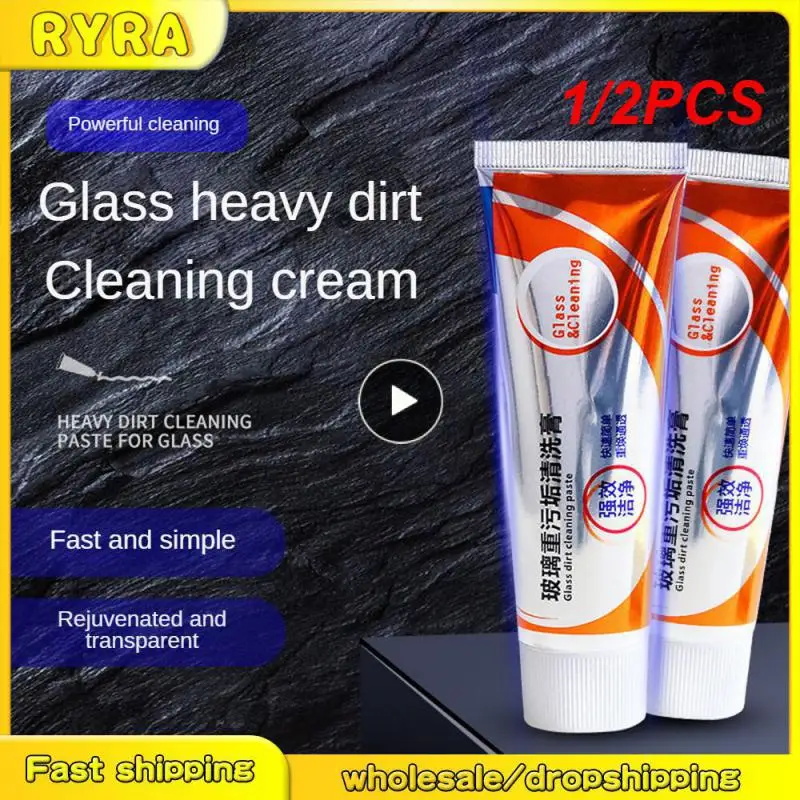 1-2PCS-50-100g-Car-Glass-Oil-Film-Cleaner-Glass-Film-Removal-Cream ...