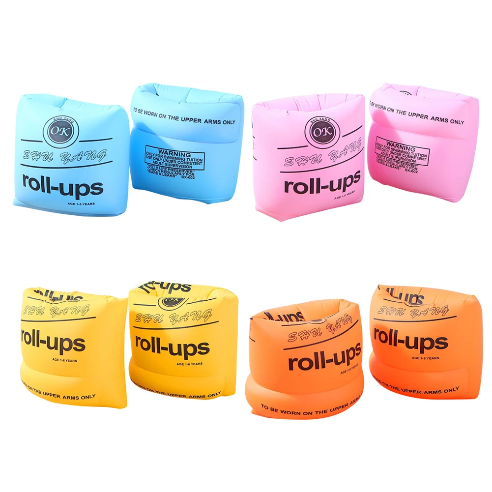 1Pair-PVC-Inflatable-Buoyancy-Arm-Ring-Water-Sports-Swimming-Ring ...