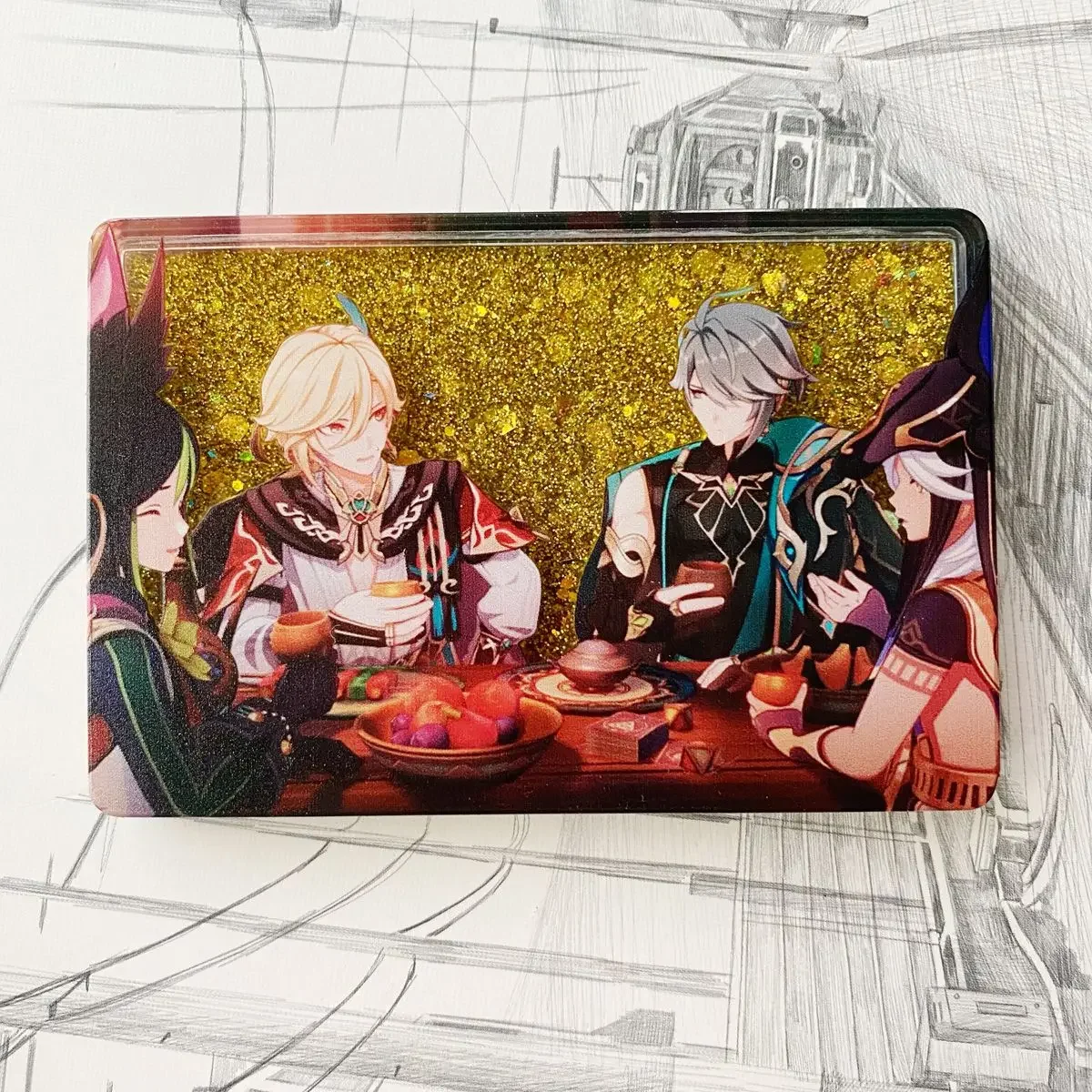 Anime Game GS Impact Merch Kaveh Alhaitham Tighnari Cyno Quicksand ...