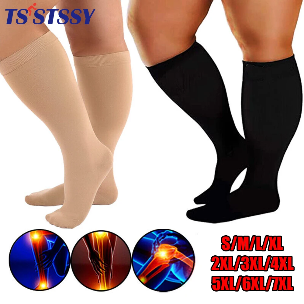 1Pair-S-7XL-Compression-Socks-Men-Women-Varicose-Veins-Nursing-Socks ...