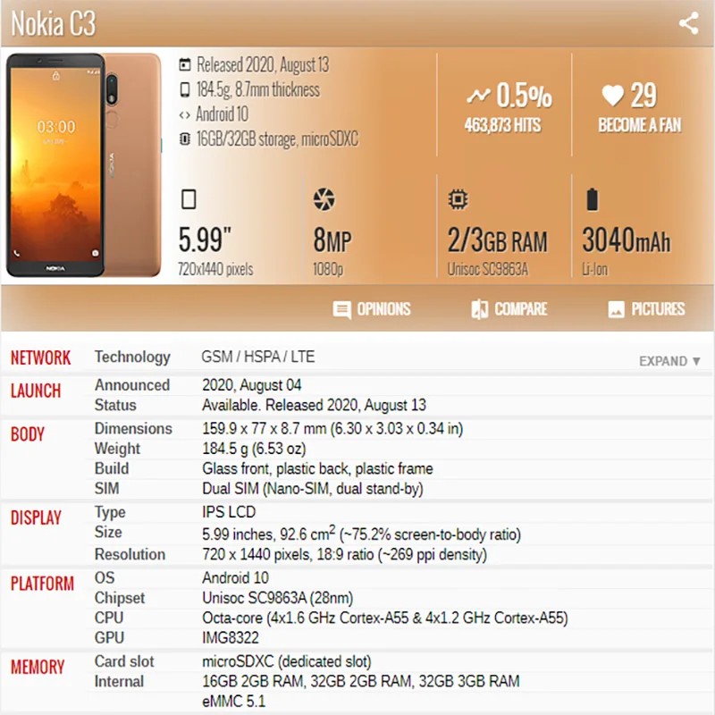 Nokia C303 Touch And Type