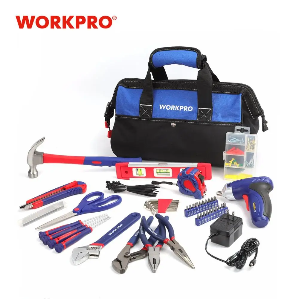 WORKPRO-Tool-Kit-Home-Repairing-Tools-Set-with-3-6V-Rechargeable ...