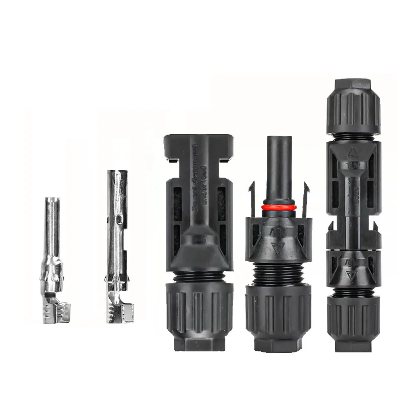 Pair of Solar Connector Solar Solar Plug Cable Connectors (male and ...