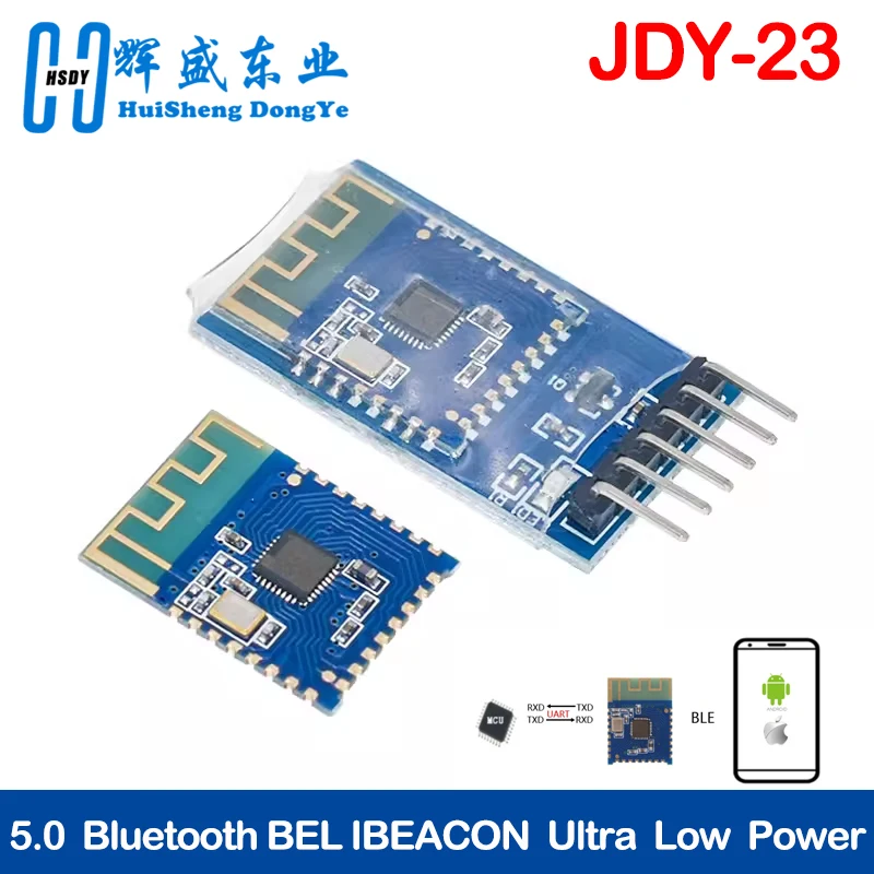 JDY-23-Bluetooth-5-0-Module-BLE5-0-Bluetooth-Transparent-Transmission-Bluetooth-Digital ...