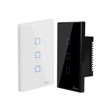 SONOFF T2/ T3 EU/ UK/ US Wifi/ 433mhz RF Smart Wall Touch Switch 1/2/3 ...