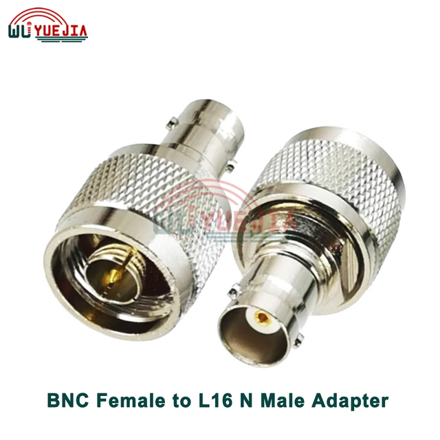 CONECTOR L16 N to Q9 BNC Type RF Adapter PL259 SO239 N BNC Male / Female to L16 N female / Male ...
