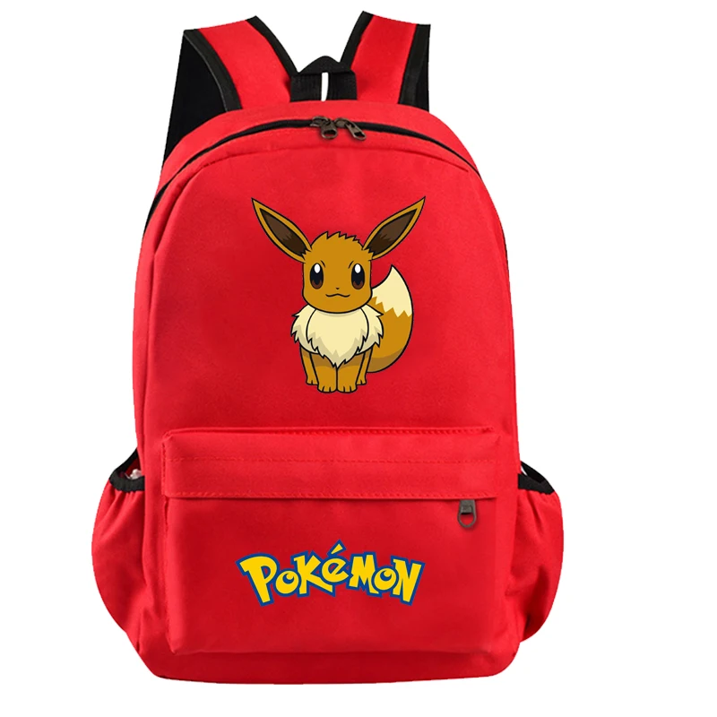 Cartoon Raichu Pokemon Adventure Student Kawaii Backpack - KawaiiMerch.com