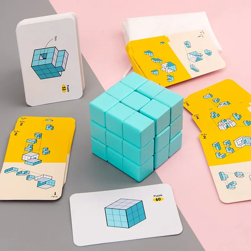 Children-3D-Building-Model-Blocks-Cube-Assembling-Toy-Preschool-Puzzle ...