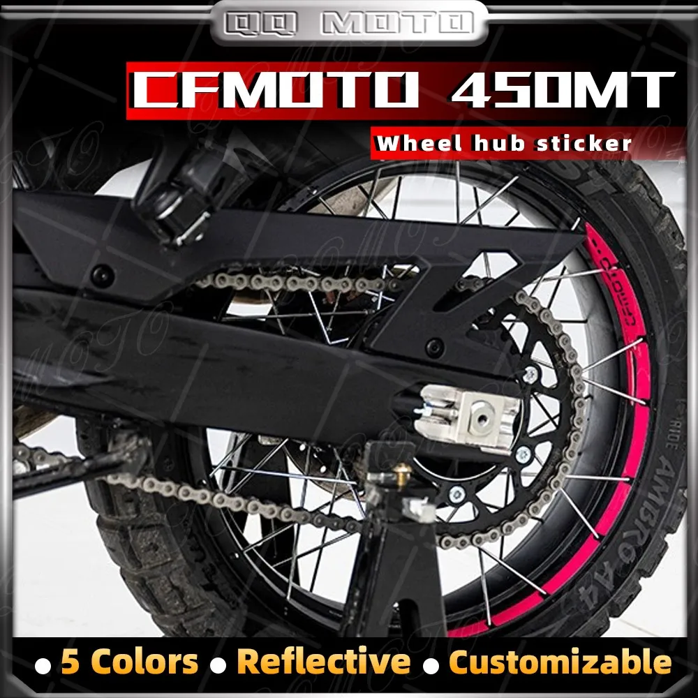 For-CFMOTO-450MT-450-MT-IBEX-450-Motorcycle-Wheel-Inner-Circle-Sticker ...