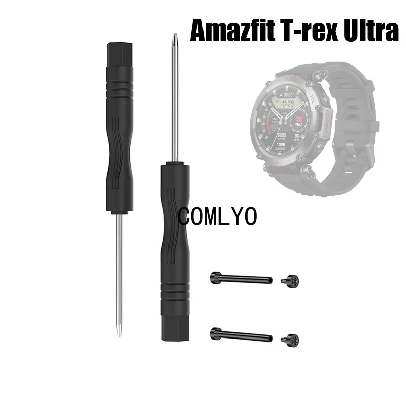 For-Amazfit-T-rex-Ultra-Watch-Connector-Screw-Rod-Adapter-PIN ...